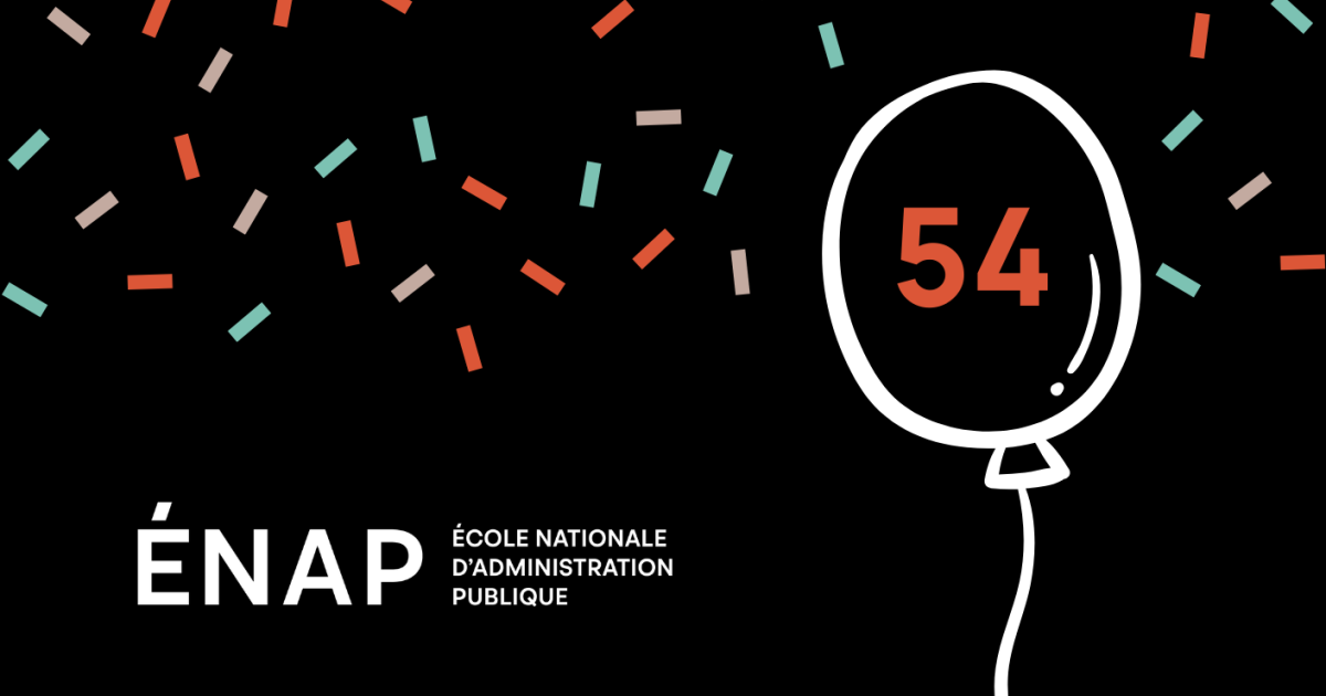 L'ENAP fête ses 54 ans! | ENAP